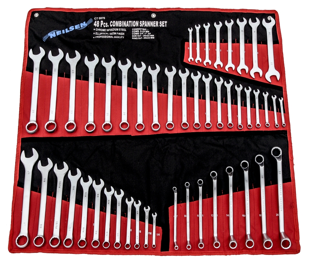 48 Piece Combination Spanner Set | EliseParts