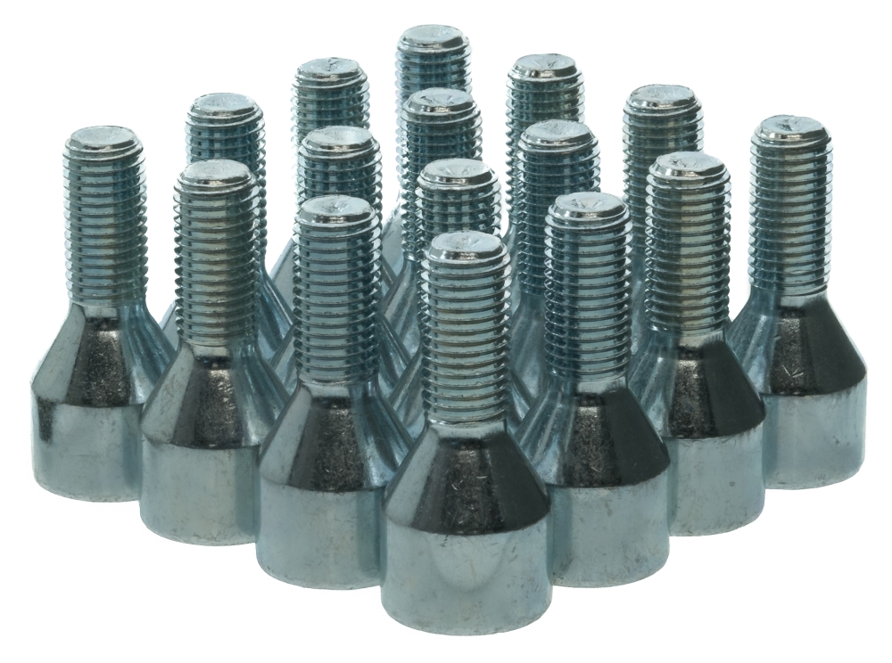 16 x Silver Star Spline Original Wheel Bolts | EliseParts