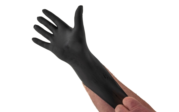 Heavy Duty Nitrile Disposable Textured Gloves | EliseParts