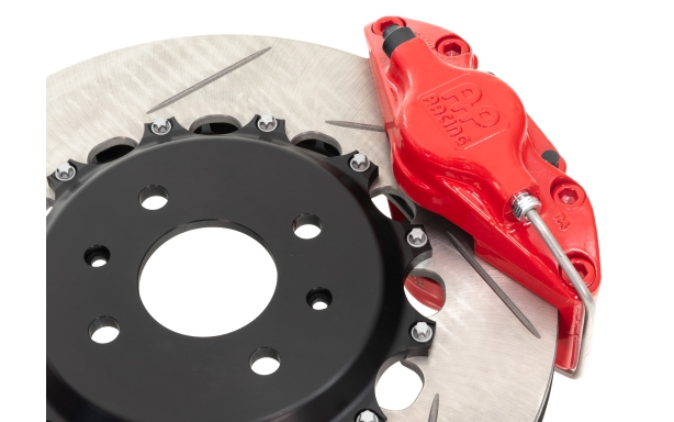 Red Pair of AP 2 Pot Brake Calipers | EliseParts