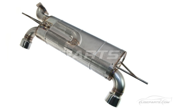 S2 Twin Exit Stainless Steel Sports Exhaust | EliseParts